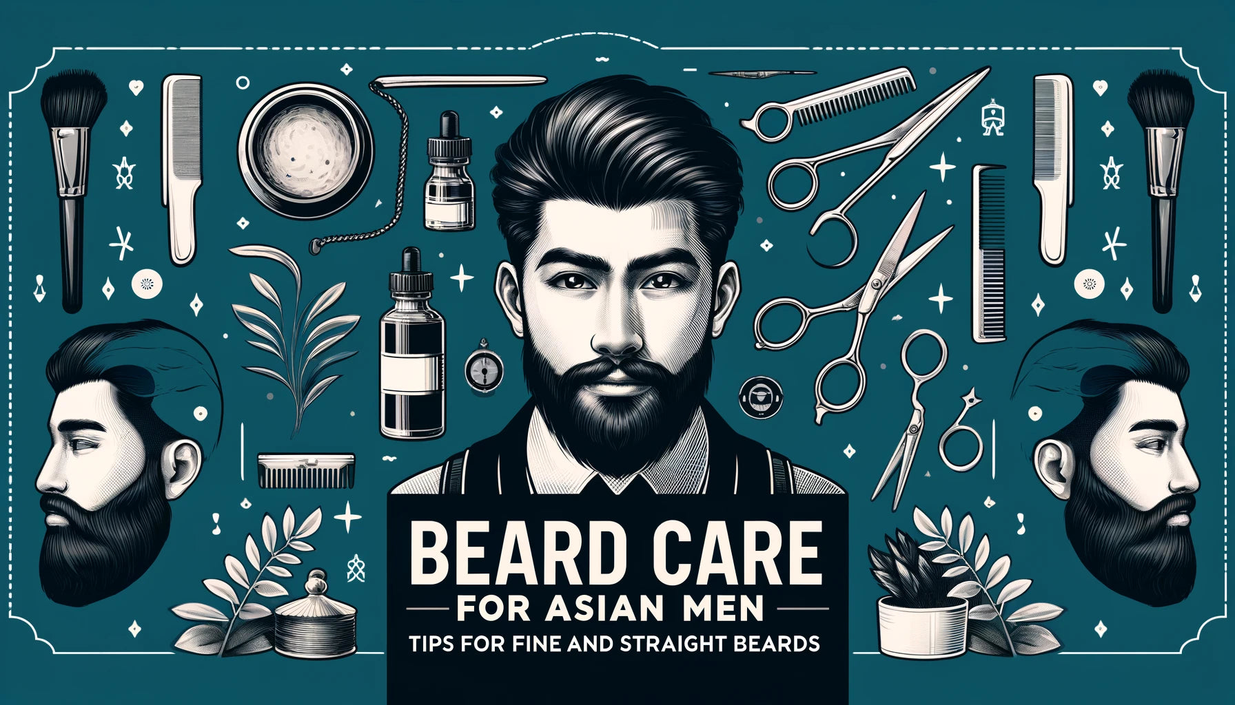 Beard Care for Asian Men: Tips for Fine and Straight Beards – Beard ...