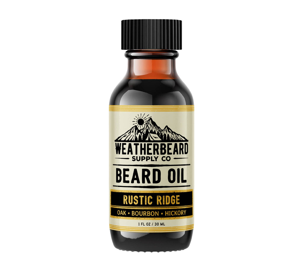 Rustic Ridge Beard Oil (Oak, Bourbon, And Hickory) – Beard Coalition