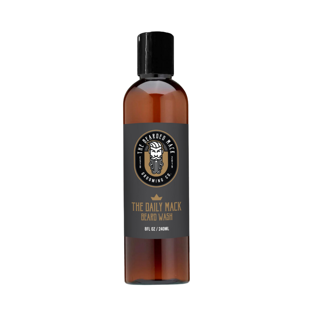 The Daily Mack Beard Wash (Natural, Unscented) – Beard Coalition